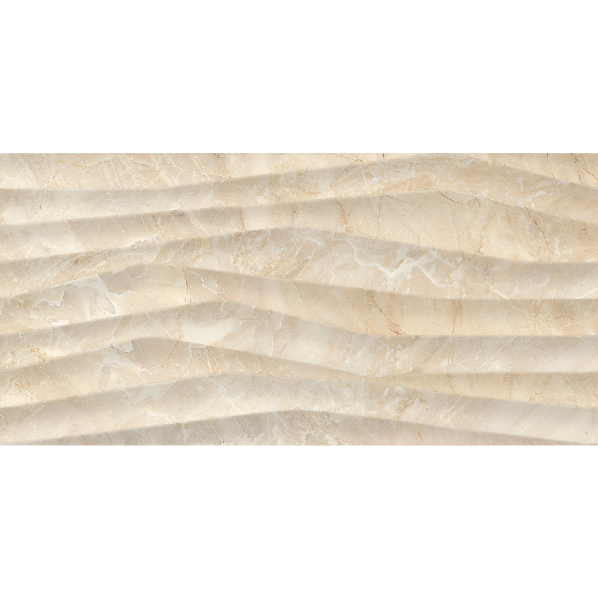Enchape Pared Cerámica Mármol Sandino Beige 24x50cm | Pisende - Pisende